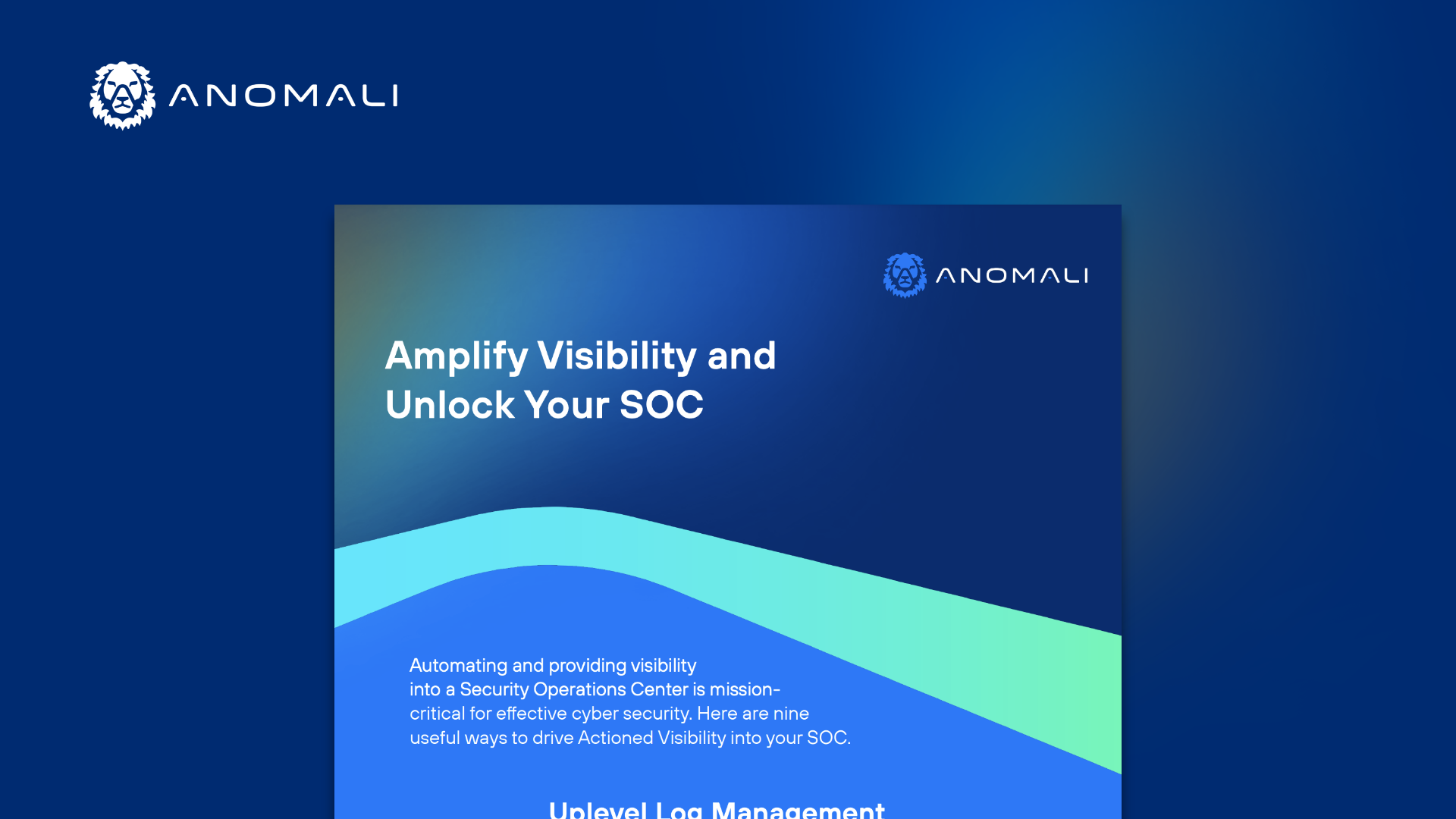 Amplify Visibility and Unlock Your SOC